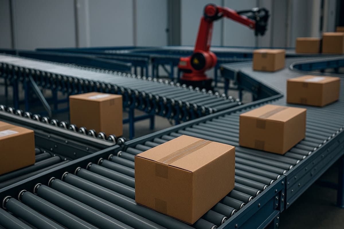Tecnología de sorting industrial: clave para almacenes eficientes